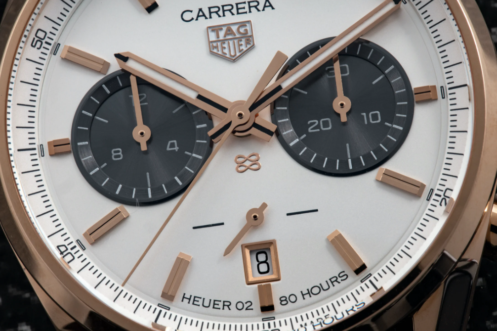 The Fake TAG Heuer Carrera Chronograph Jack Heuer Birthday Gold Limited ...