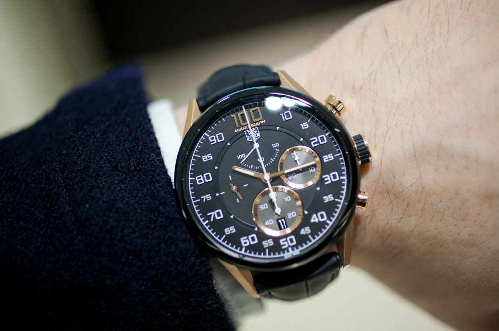 Introducing The fake Tag Heuer Carrera Mikrograph Avant Garde, In Black ...